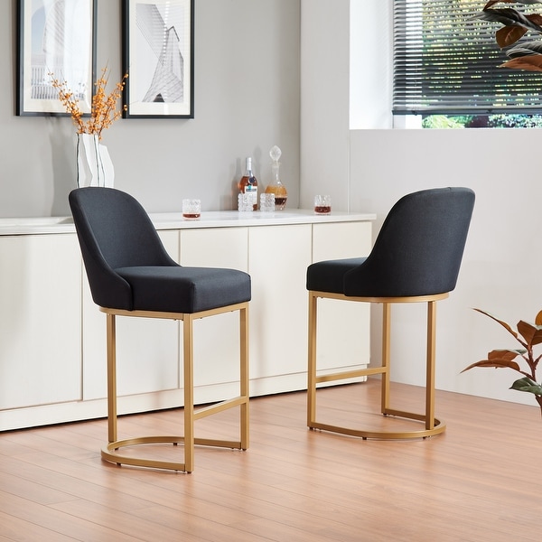Leick home upholstered back counter height stool store