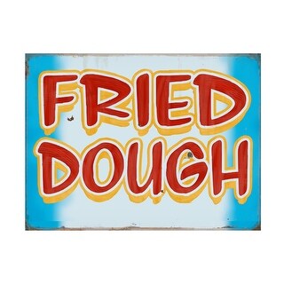 RetroPlanet 'Fried Dough Distressed' Canvas Art - Bed Bath & Beyond ...