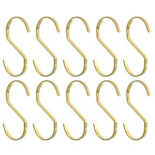 16Pcs 4.1 Inch Flat S Hooks Hanging Hook for Home Kitchen Storage, 7mm ...