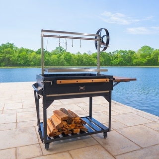 Backyard Discovery Argentine Santa Maria Heritage Steel BBQ Grill ...