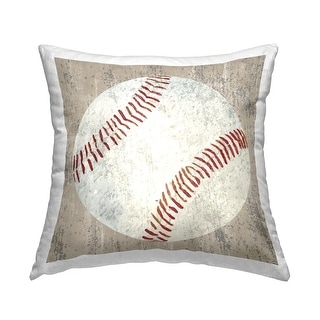 Stupell Rustic Natural Baseball Design by Kim Allen - Bed Bath & Beyond ...