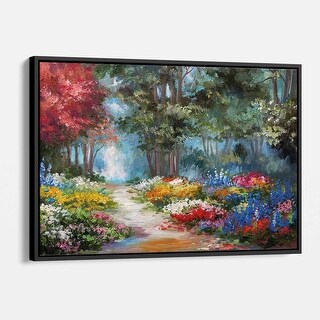 Multi Forest Wall Art Canvas 9640 - Bed Bath & Beyond - 39913575