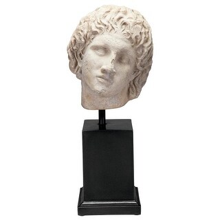 Design Toscano Alexander the Great Sculptural Bust on Museum Mount ...