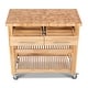 Chris & Chris Pro Chef Work Station Natural All Wood - Bed Bath ...