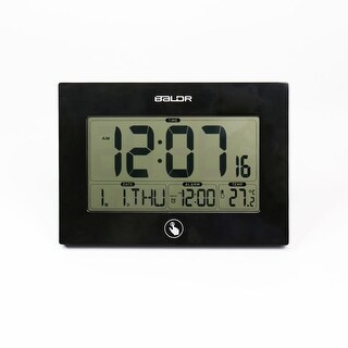 Modern Multifunctional Digital Alarm Clock - Bed Bath & Beyond - 35973294