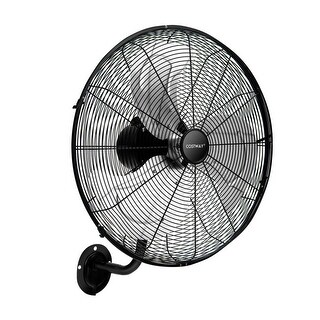 21 Inch 3 Speed Wall Mount Industrial Fan - 22'' x 16.5'' x 26.5''(L x ...