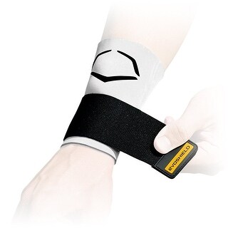 EvoShield MLB Protective Wrist Sleeve w/ Strap (White/Size XL) - Bed ...
