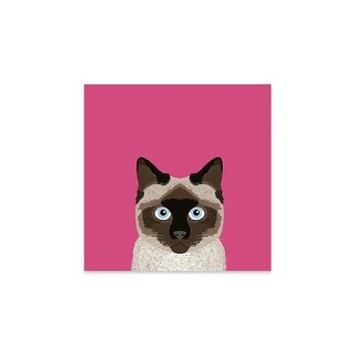 Siamese Print On Acrylic Glass by Pet Friendly - Bed Bath & Beyond ...