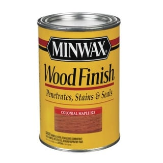 Minwax 70005 Colonial Maple Interior Wood Stain Finish, 1 Quart - Bed ...