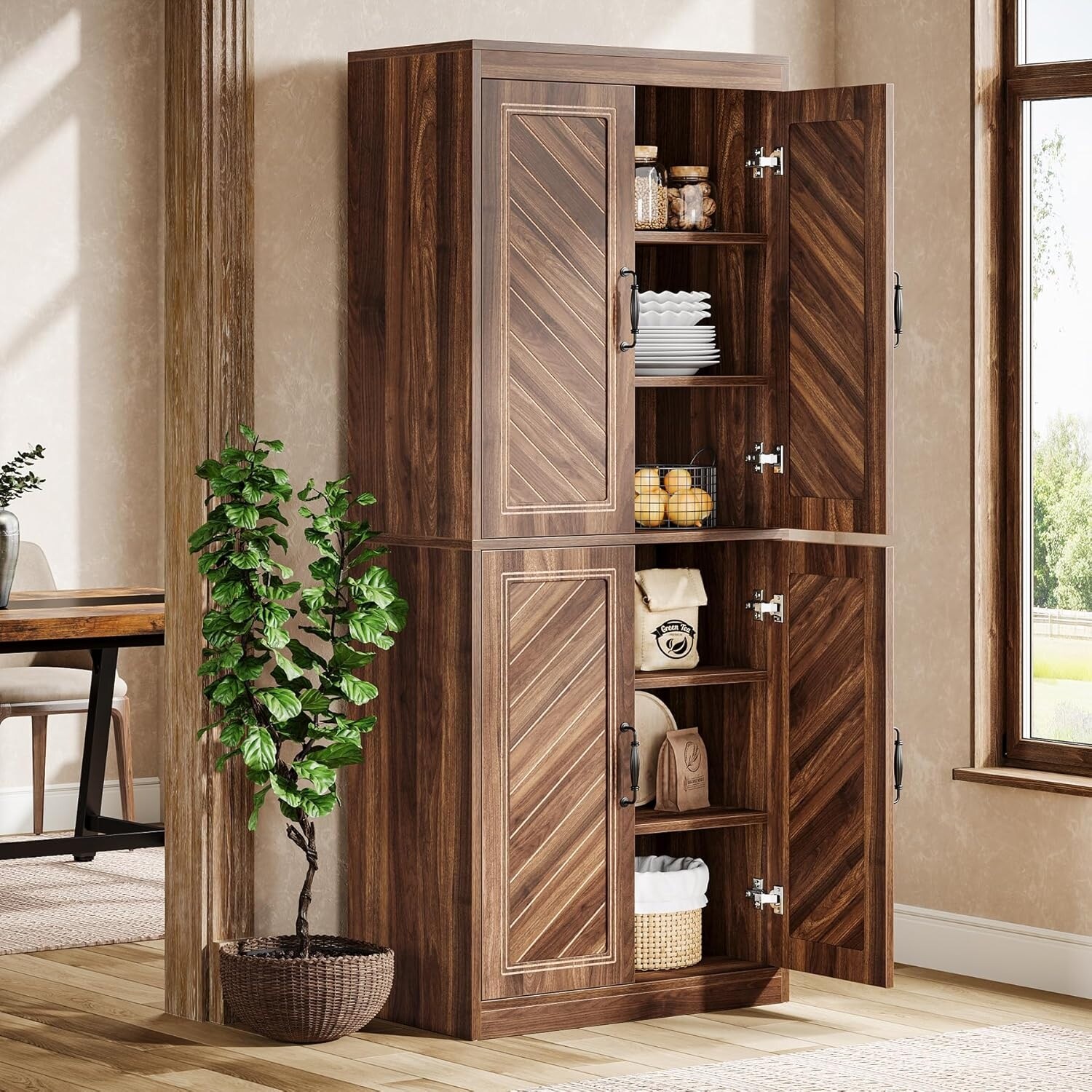 Farmhouse Pantry Cabinets Bed Bath Beyond