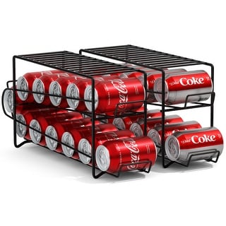 Sorbus Soda Can Rack Beverage Dispenser, Soda Can Storage Organizer ...