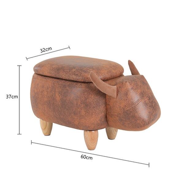 Cartoon Stool for Kids, Decorative Footstool for Bedroom, Living Room ...