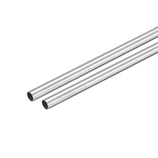 304 Stainless Steel Tube, 8mm OD 0.4mm Wall Thickness 300mm Length 2 ...
