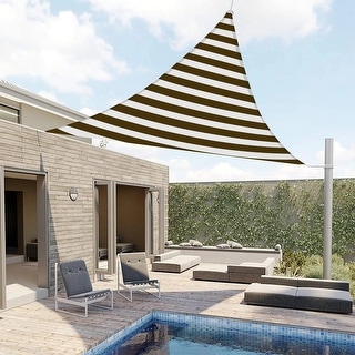 Agfabric Sun shade sail triangular layout waterproof UV - Bed Bath ...