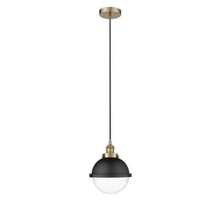 Innovations Lighting Hampden - 1 Light 9" Cord Hung Mini Pendant - Bed ...