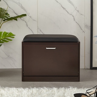 Living room furniture shoe cabinet storage cabinet shoe box with PU ...