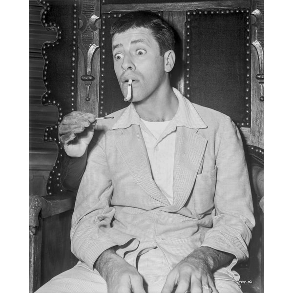 Dean Martin and Jerry Lewis Posed in White Suit Portrait Photo Print ...