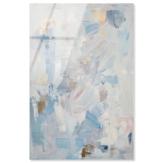 Tropic Ice Calming Blue Wall Art Acrylic Print by Art Remedy - Bed Bath ...