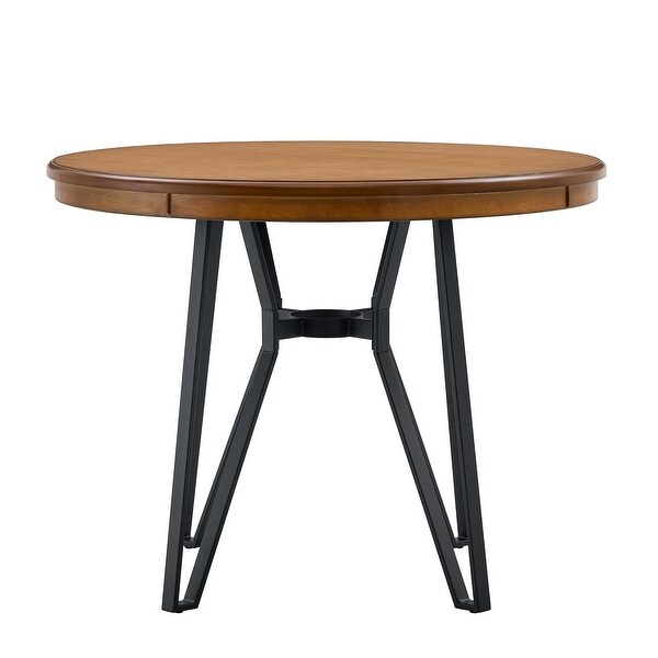 Christopher Knight Home Round Wood Bar Table with Metal Base 46.85 W x 46.85 D x 36 H On Sale Bed Bath Beyond 41820595