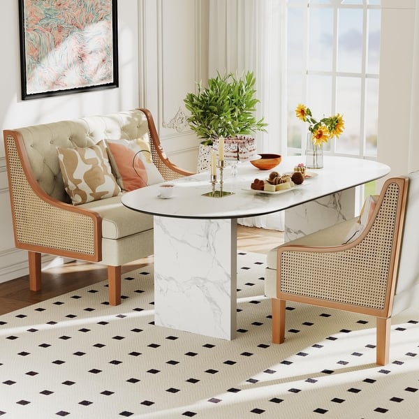 settee for dining room