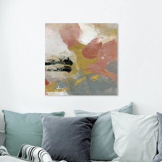 Oliver Gal Abstract Wall Art Canvas Prints 'Pastel Strokes' Paint ...