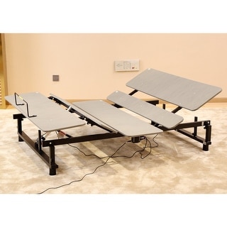 Electric Ergonomic Adjustable Bed Base Frame with Wireless Remote - Bed ...