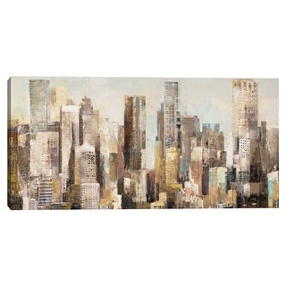 Metro Glow by Studio Arts Canvas Art Print - Bed Bath & Beyond - 38920709