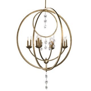 Cyan Design 02618 Emilia 16 Light 36" Wide Taper Candle Globe - Bed ...