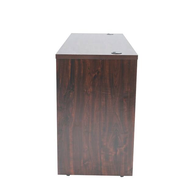 Modern Design Classic Computer Desk With Equipped with Cable Management ...