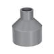 PVC Reducing Coupling Hub by Hub, DWV Pipe Fittings Gray - Bed Bath ...