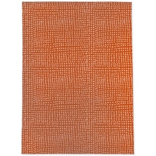 DOTS ABSTRACT TERRACOTTA Area Rug By Kavka Designs - Bed Bath & Beyond ...