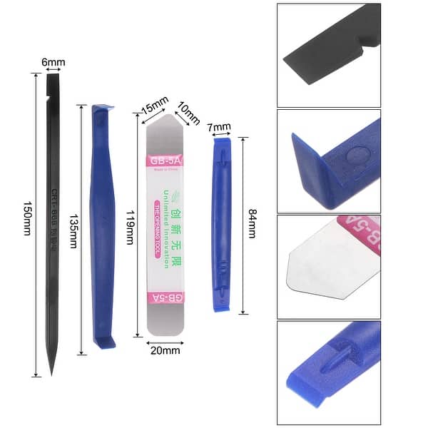 18 in 1 Electronics Repair Tool Kit, Metal Pry Bar Set for Screen ...