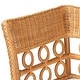 Monica Bohemian Light Honey Rattan 3-Piece Dining Nook Set - Bed Bath ...