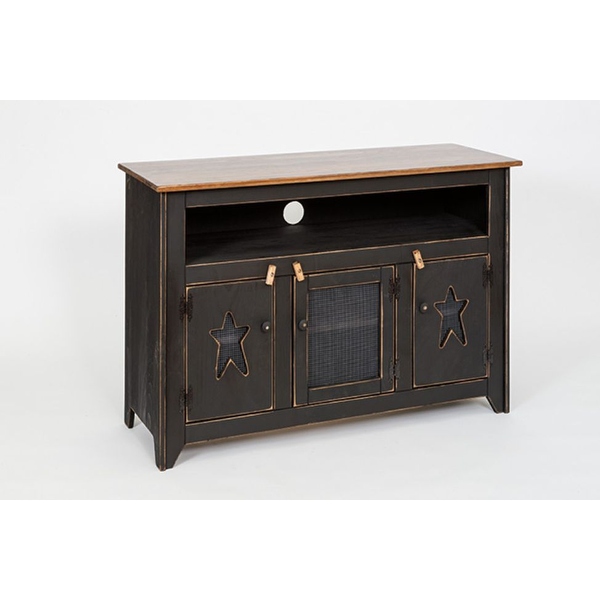 Primitive tv stand store