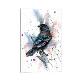 iCanvas "Stylized Raven" by Dave Bartholet Canvas Print - Bed Bath ...
