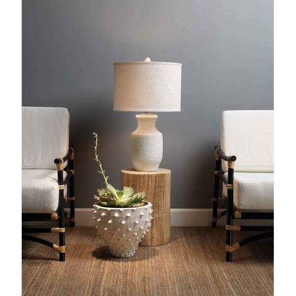 Robert Abbey MR994 One Light Table Lamp Pike Marine Blue Glazed Cerami ...