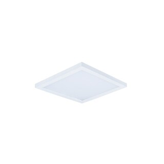Maxim Wafer 7" Wide Square LED Panel - 3000K - 1250 Lumens - Bed Bath ...