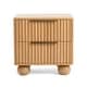 Modrest Winters Modern Natural Oak Nightstand - Bed Bath & Beyond ...