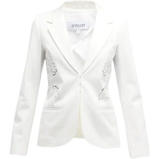 Elodie Lace Embroidered Jacket - Bed Bath & Beyond - 41439927
