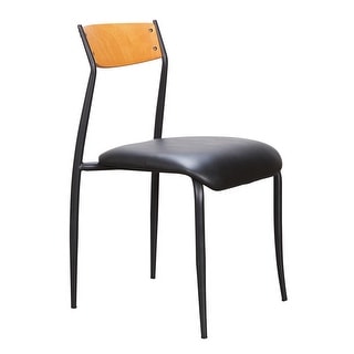 Mori Metal Side Chair Black (Set of 2) - Bed Bath & Beyond - 33216459