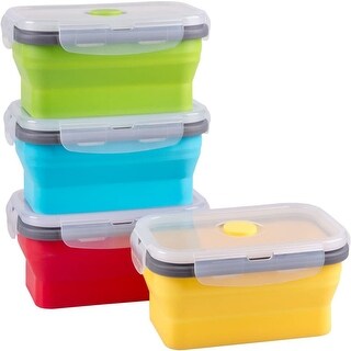 Collapsible Food Storage Containers 16.9 oz - Bed Bath & Beyond - 39140565