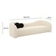 Leonie Faux Shearling Upholstered Sofa - Bed Bath & Beyond - 36965903