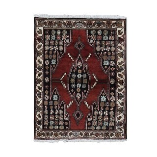 Shahbanu Rugs Barn Red New Zoroastrian Moozligoon Open Field Geometric ...