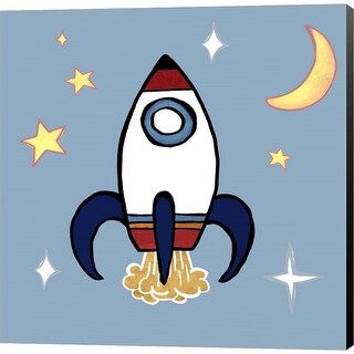 Elizabeth Medley 'Rocket Ship' Canvas Art - Bed Bath & Beyond - 35670269