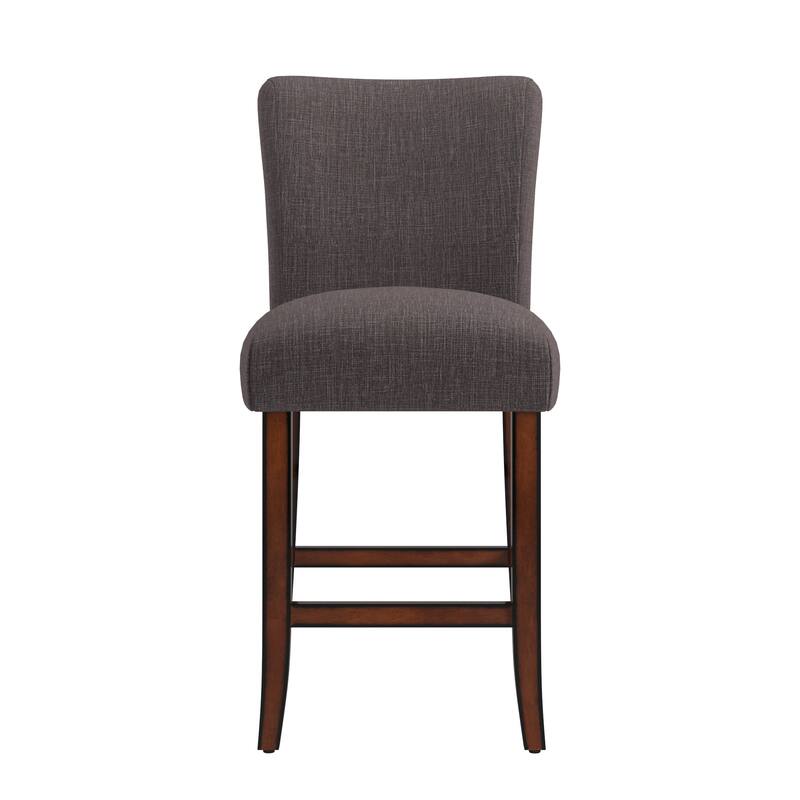 Parson Classic Linen Counter Height High Back Stools (Set of 2) by ...