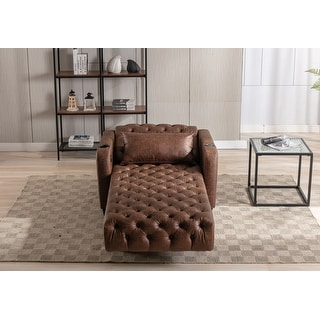 Multi-function lounge chair, comfortable armchair with pillow, wireless ...