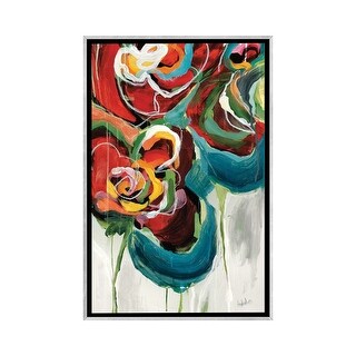 iCanvas "Wasabi Rose II" by Angela Maritz Framed - Bed Bath & Beyond ...