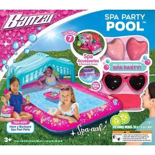 Banzai Spa Party Pool - Have a Backyard Spa Pool Party! - Bed Bath ...
