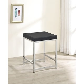 Marlee Upholstered Square Vanity Stool - Bed Bath & Beyond - 33987850