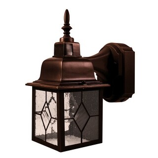 Heath Zenith HZ-4167 Single Light 11-15/32" High Outdoor Wall Sconce ...